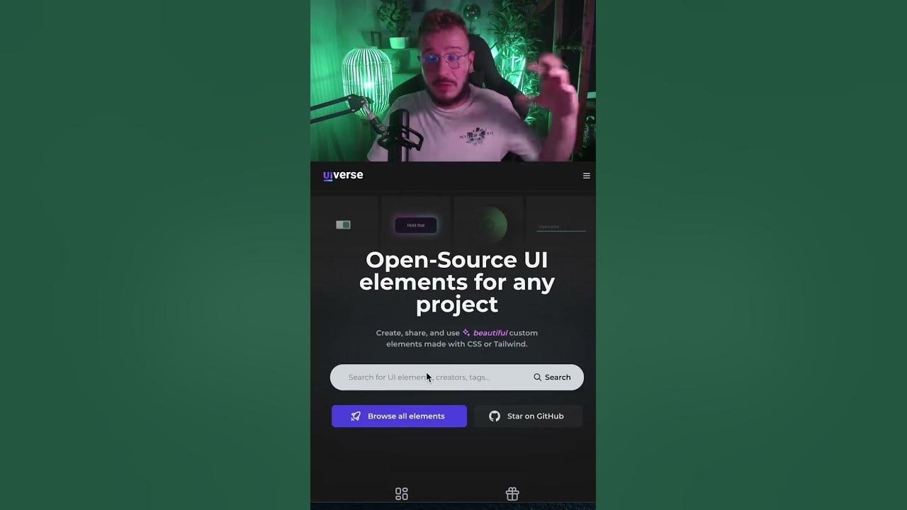 Uiverse Des Milliers De Composants Ui Coding Fyp Learncoding Javascript Frontenddeveloper