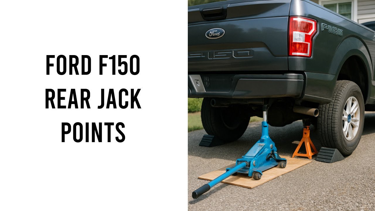 Ford F150 Rear Jack Points - YouTube