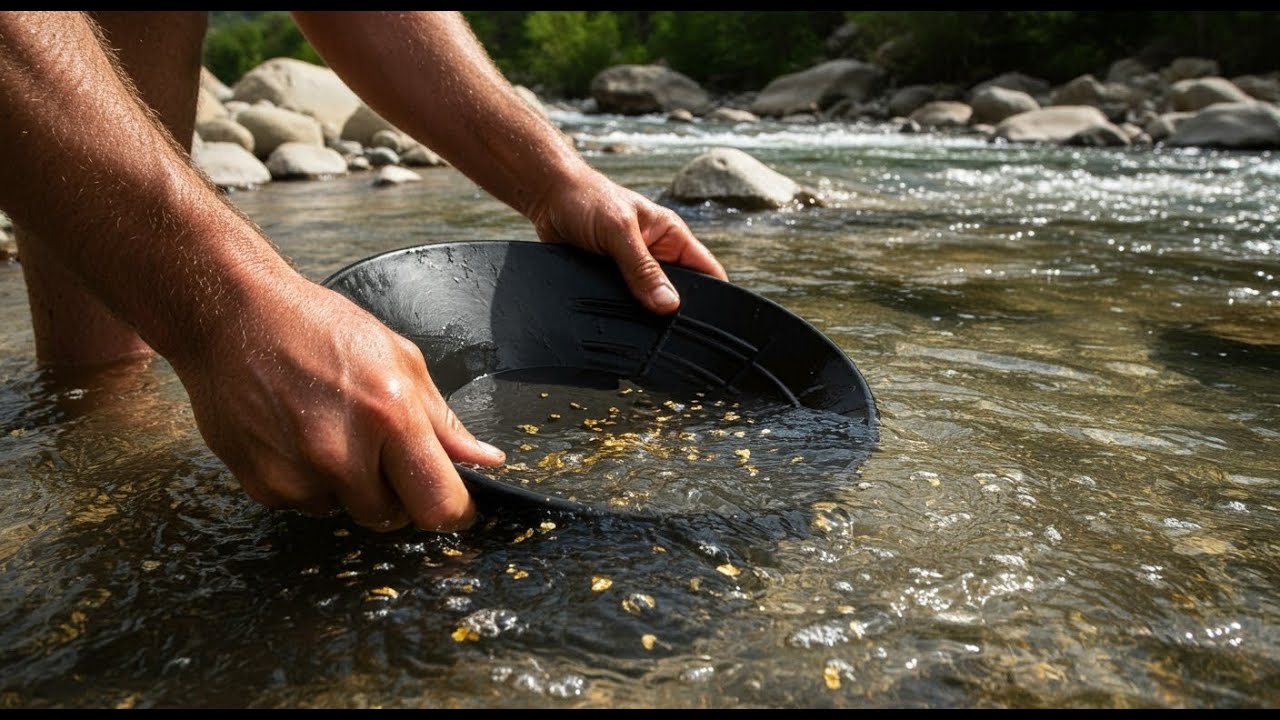 Gold Panning for Beginners Can Be Really Rewarding - YouTube