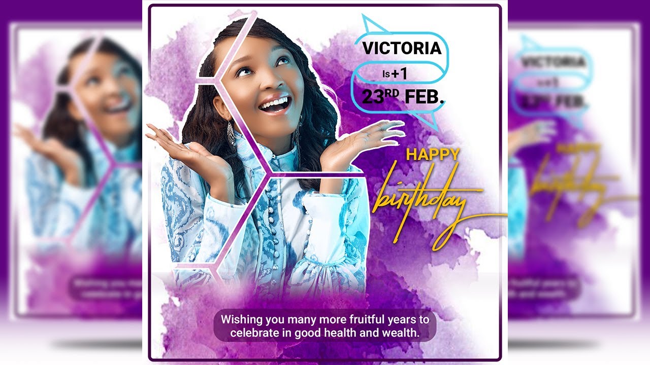 Birthday Flyer How To Design A Birthday Flyer In Photoshop Birthday Flyer How To Design A Birthday Flyer In Photoshop