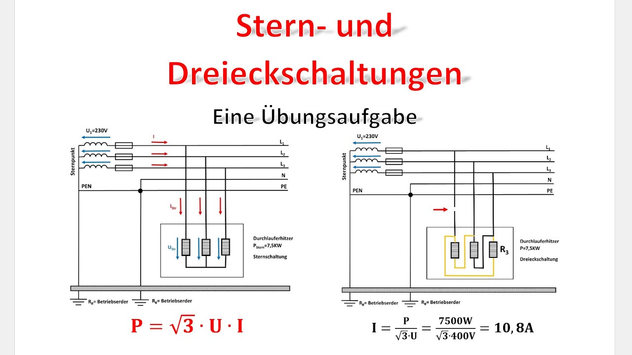 Verkettungsfaktor sternschaltung | sternschaltung funktionsweise | XAKY