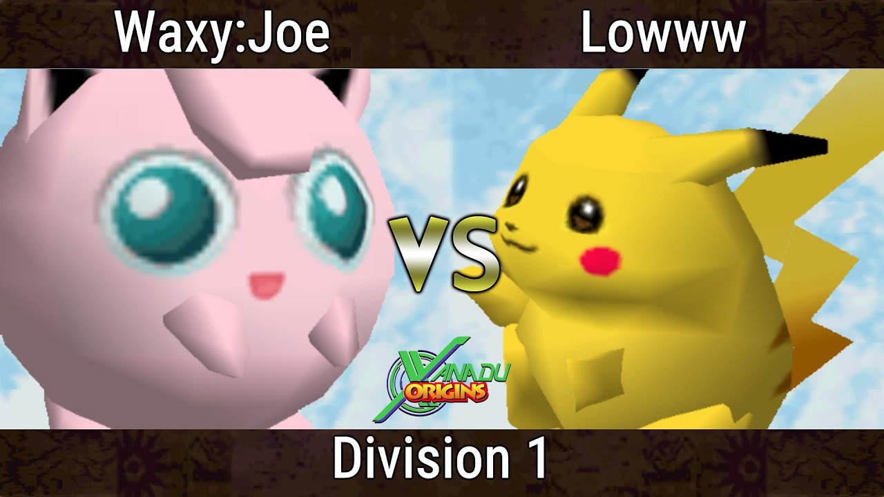 Xanadu Origins - Waxy Joe (Jigglypuff) Vs. Lowww (Pikachu) Smash Bros ...