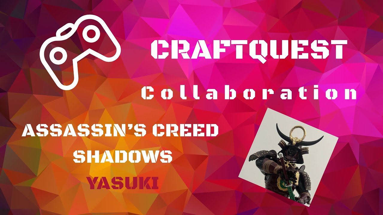 Painting the AC Shadows Samurai Yasuki for the Craft Quest ...