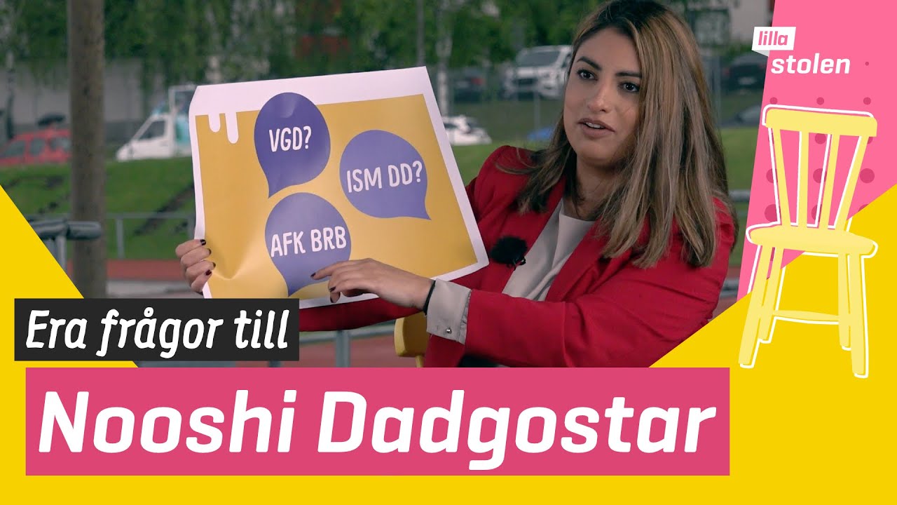 Era Frågor Till Nooshi Dadgostar Lilla Aktuellt Youtube