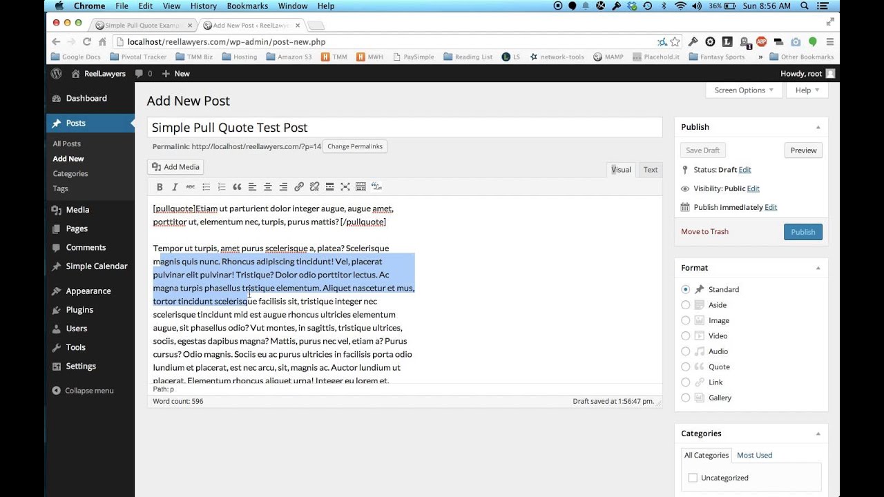 Simple Pull Quote WordPress Plugin How To YouTube simple-pull-quote-wordpress-plugin-how-to-youtube