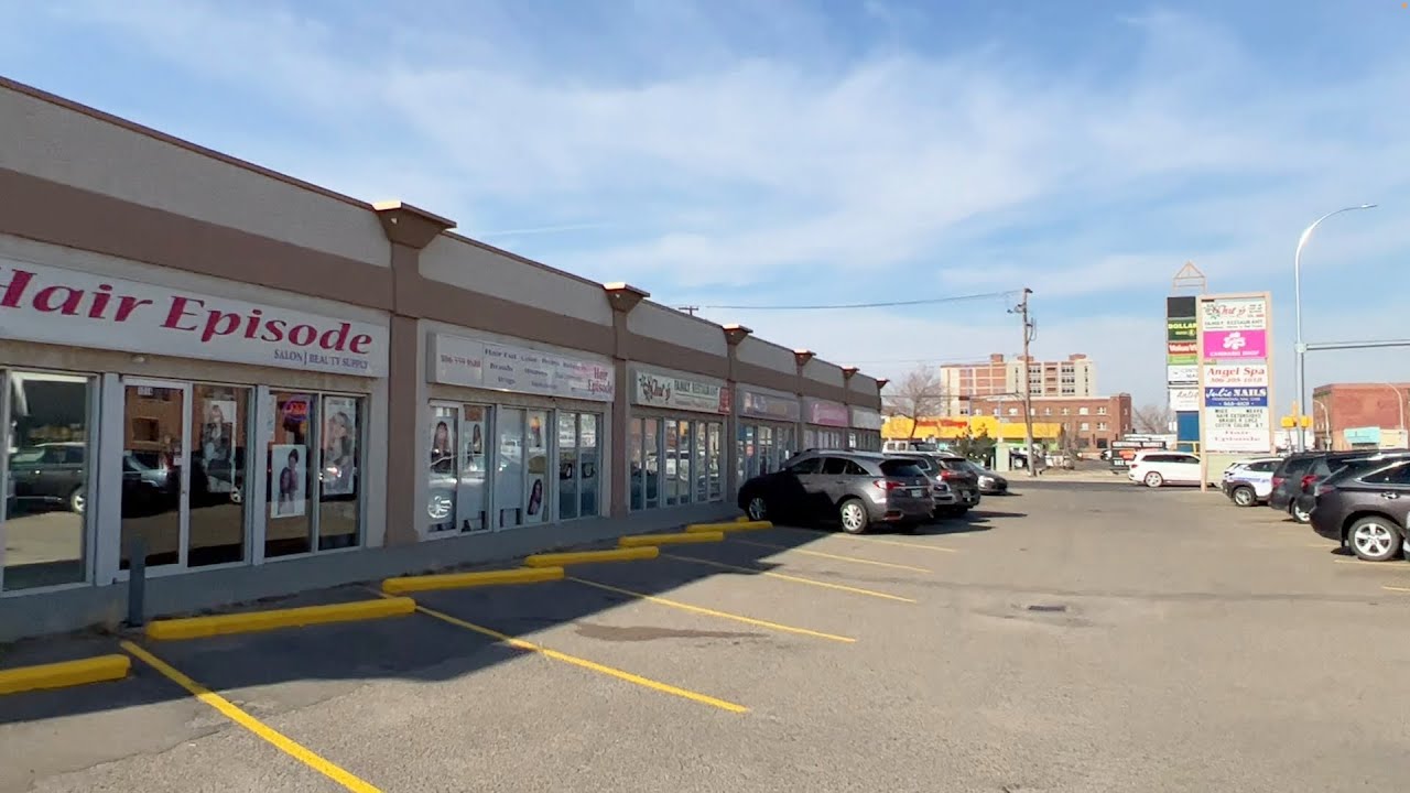 Walking in Regina, October 19, 2022: Warehouse District Centered on ...