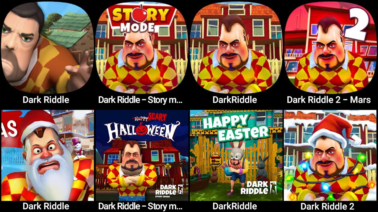 Dark Riddle,Dark Riddle - Story mode,DarkRiddle,Dark Riddle 2 - Mars ...
