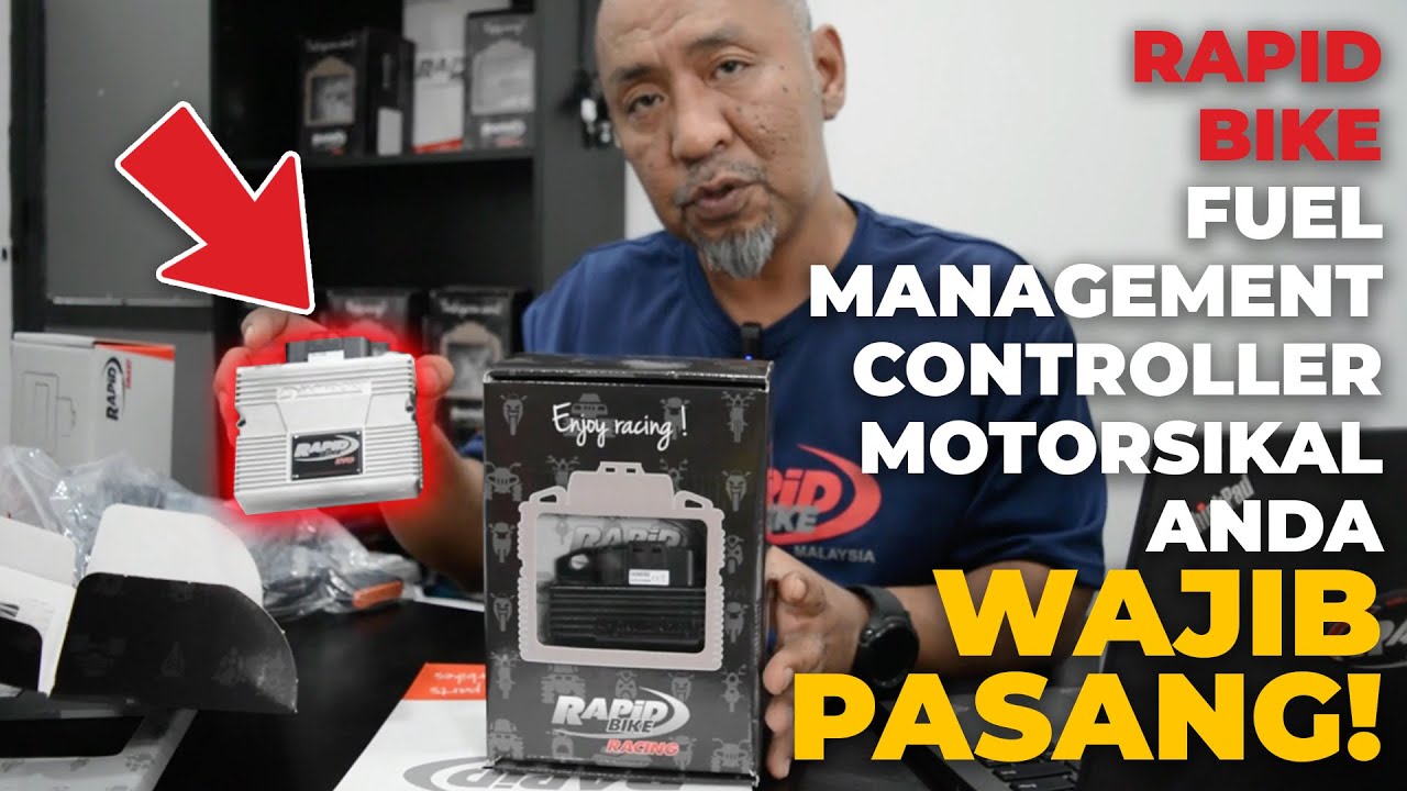 Rapid Bike Module The Best Piggy Back ECU For Motorcycle - YouTube