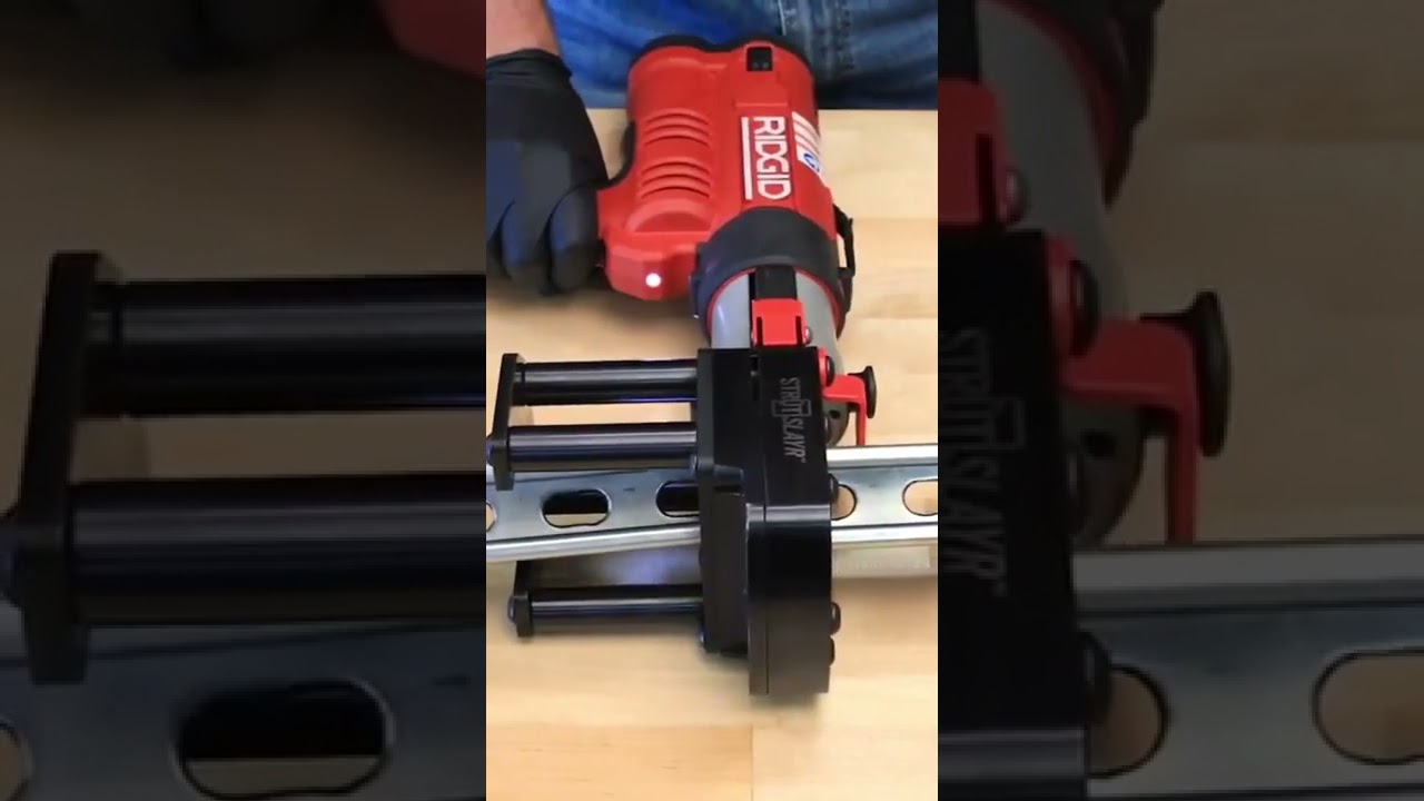 The Most Powerful Strut Channel Cutter In The World?! #shorts - YouTube