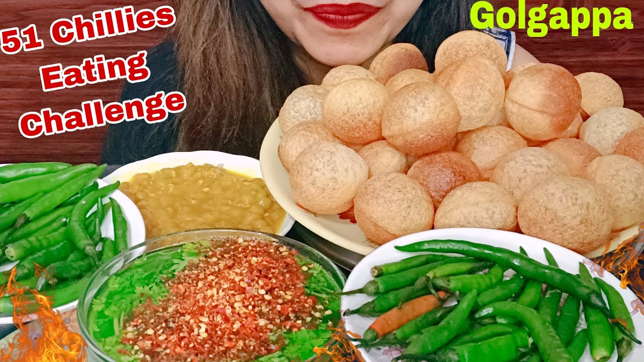 50 GOLGAPPA EATING CHALLENG🌶️SPICY PANIPURI CHALLENGE GUPCHUP/FUSHKA ...