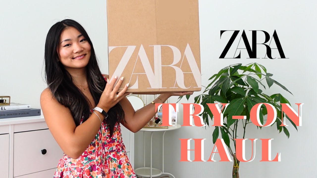 ZARA TRY ON HAUL | END OF SUMMER 2023 - YouTube