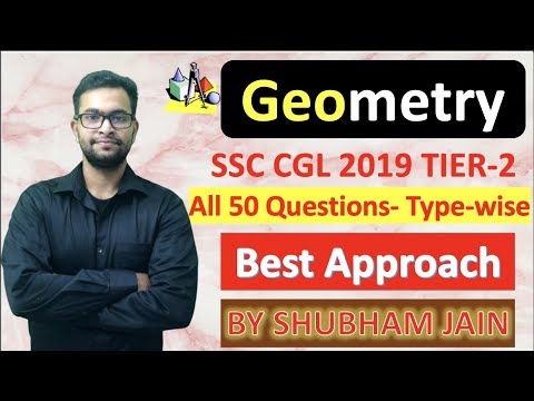 SSC CGL 2019 Tier 2 all Geometry Questions type wise for SSC CGL| SSC ...