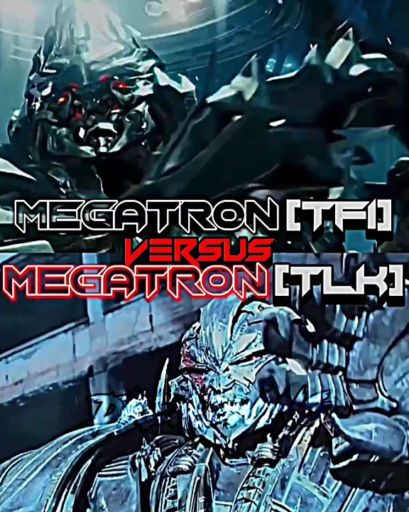 MEGATRON [TLK] VS MEGATRON [TF1] #transformers #shorts #bayverse #edit - YouTube