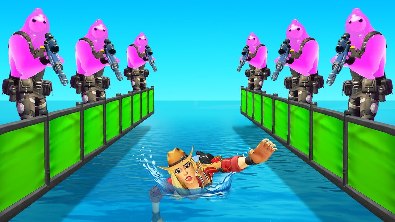 Fortnite SNIPERS vs SWIMMERS in Chapter 2 - YouTube