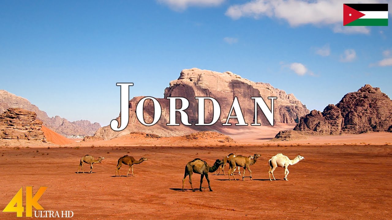 Jordan 4K Ultra HD • Stunning Footage Jordan, Scenic Relaxation Film ...