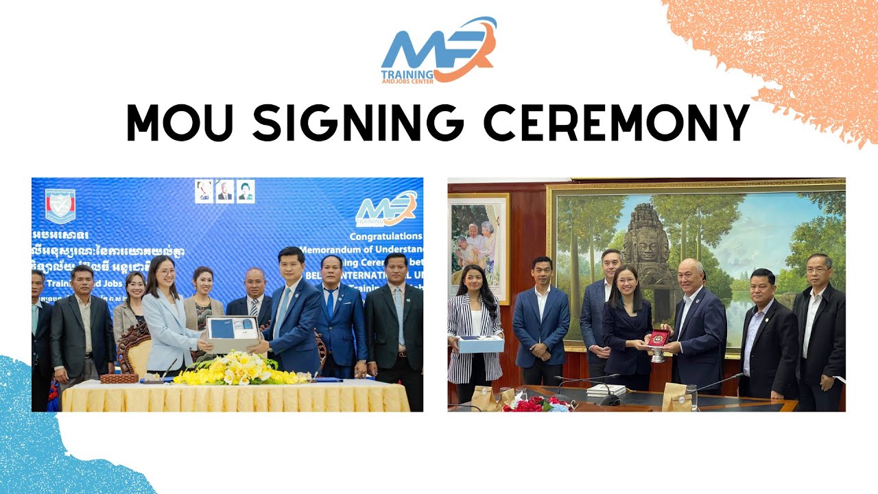 Memorandum of Understanding Ceremony - YouTube