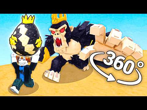 Steal An Egg - ROBLOX in 360° Video | VR / 8K | (Steal An Egg roblox fun animation)