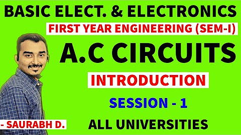 AC CIRCUITS MODULE 3,4 - YouTube