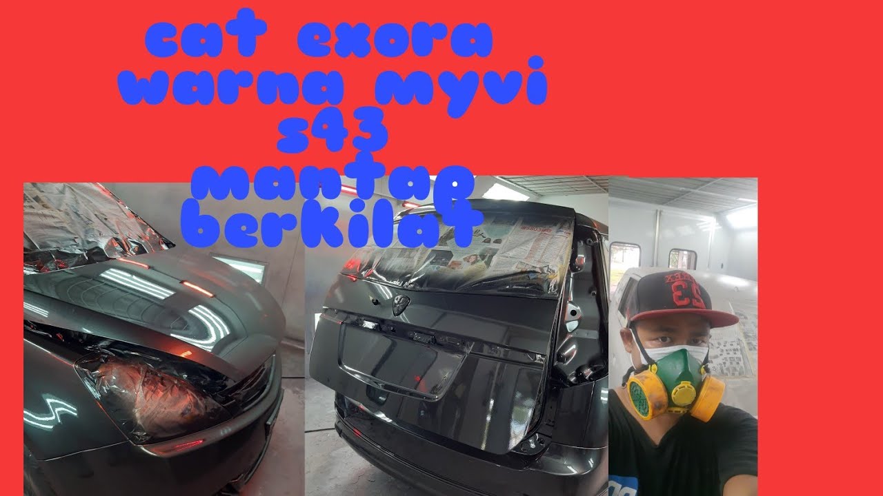 Cat exora warna myvi kod s43 mantapp. - YouTube