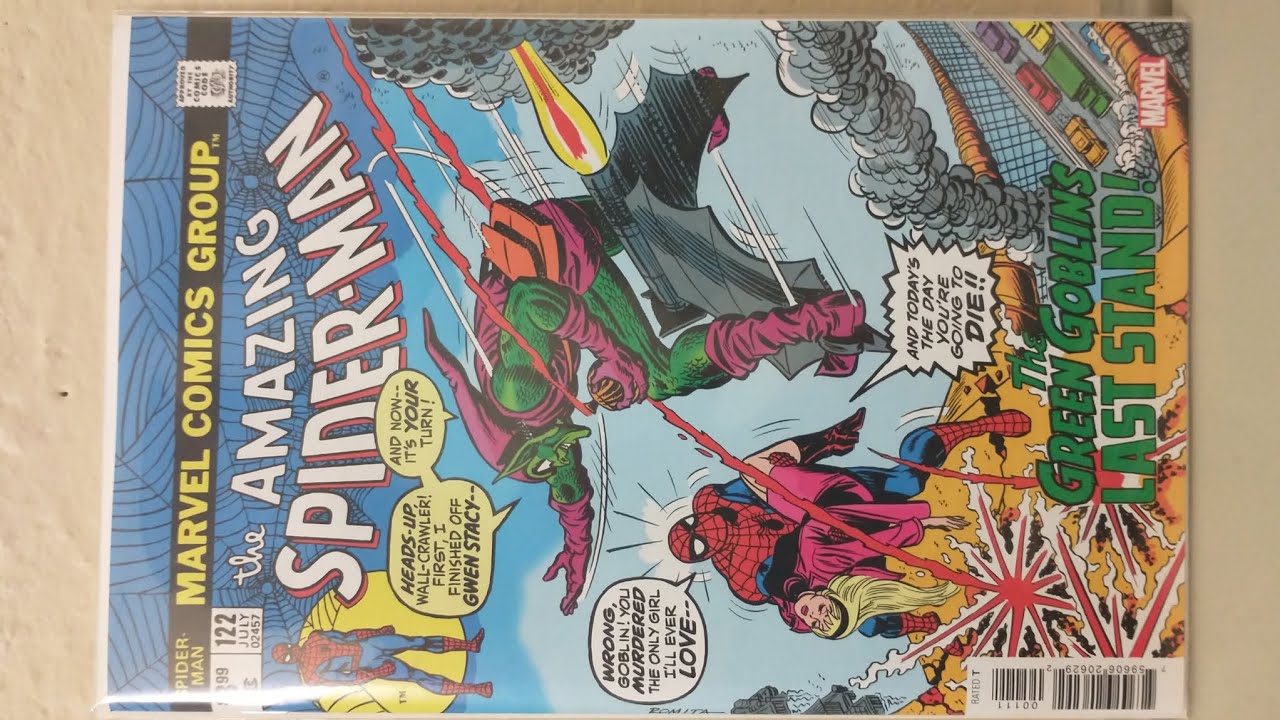 Amazing Spider-Man #122 facsimile edition (2019) - YouTube