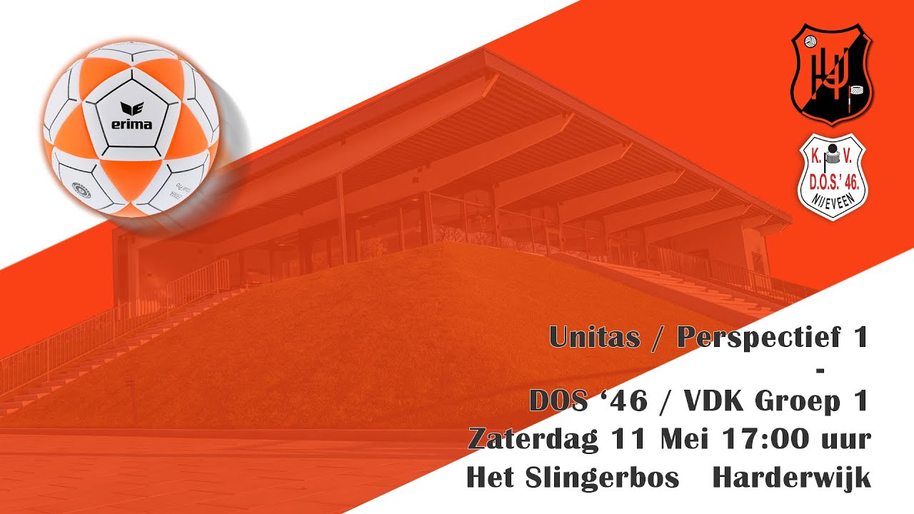 Unitas / Perspectief 1 - DOS '46 / VDK Groep 1 - YouTube