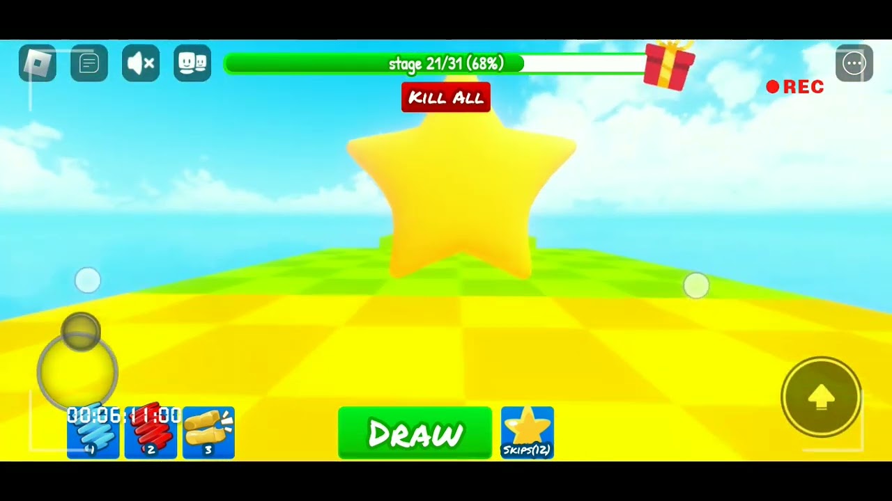 How to complete all stage in Draw Obby! - YouTube