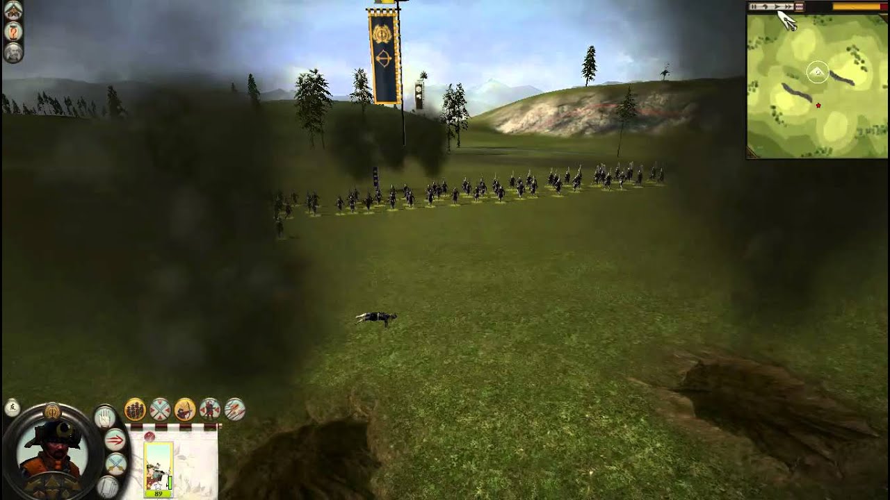 shogun 2 total war: bow samurai vs fire rockets - YouTube