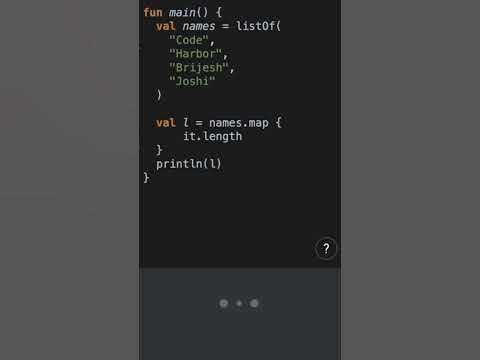 This functionality of #kotlin is great and fun. #programming #list #map #hashmap # ...