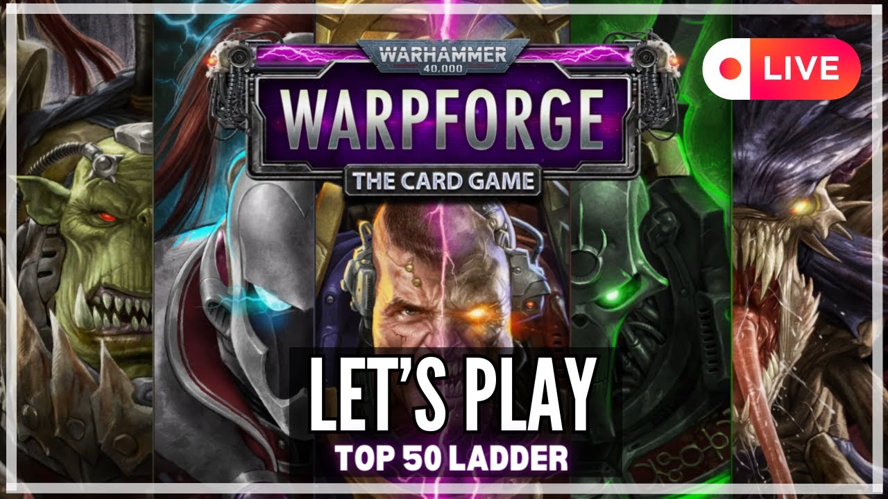 Let's Play Warpforge 40k || Denkler, Thenmann, Ghazghkull, Titus, and ...
