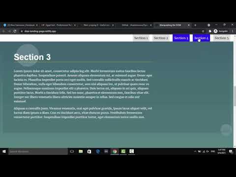 Landing Page Udacity - YouTube