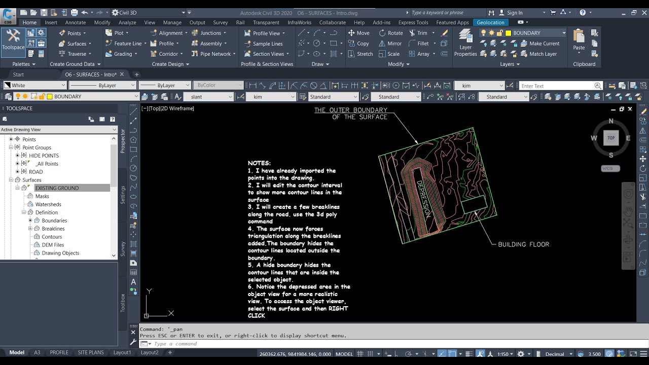 06 Introduction To Surfaces In Civil 3D YouTube 06-introduction-to-surfaces-in-civil-3d-youtube