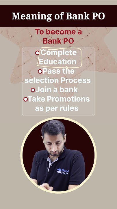 What is Banking PO ?? #shorts - YouTube