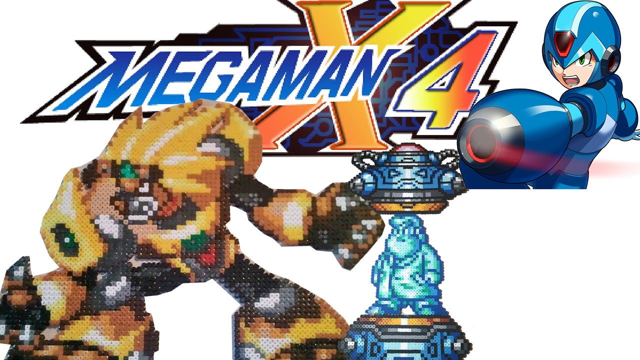 Let's Play SLASH BEAST STAGE Megaman X4 (ps1) 1997 - YouTube