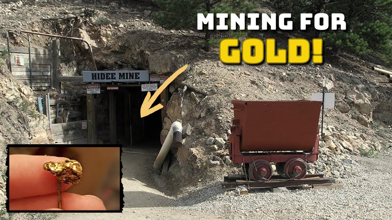 Exploring Hidee Gold Mine in Central City, Colorado! - YouTube