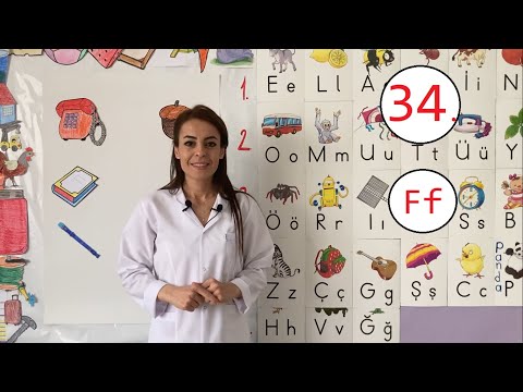 Okuma Yazma Öğreniyorum - Dik Temel Harfler - “ F Sesi “ Anlatımı