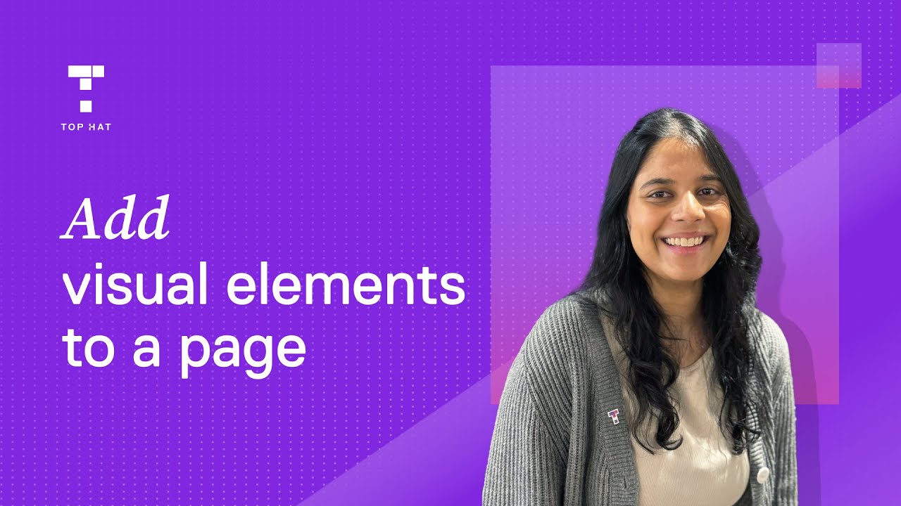 Top Hat Tip: Create an Interactive Page - YouTube