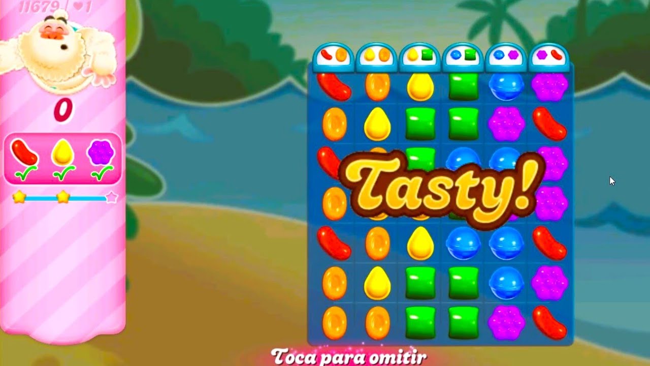 Candy Crush Saga Level 11679 - YouTube
