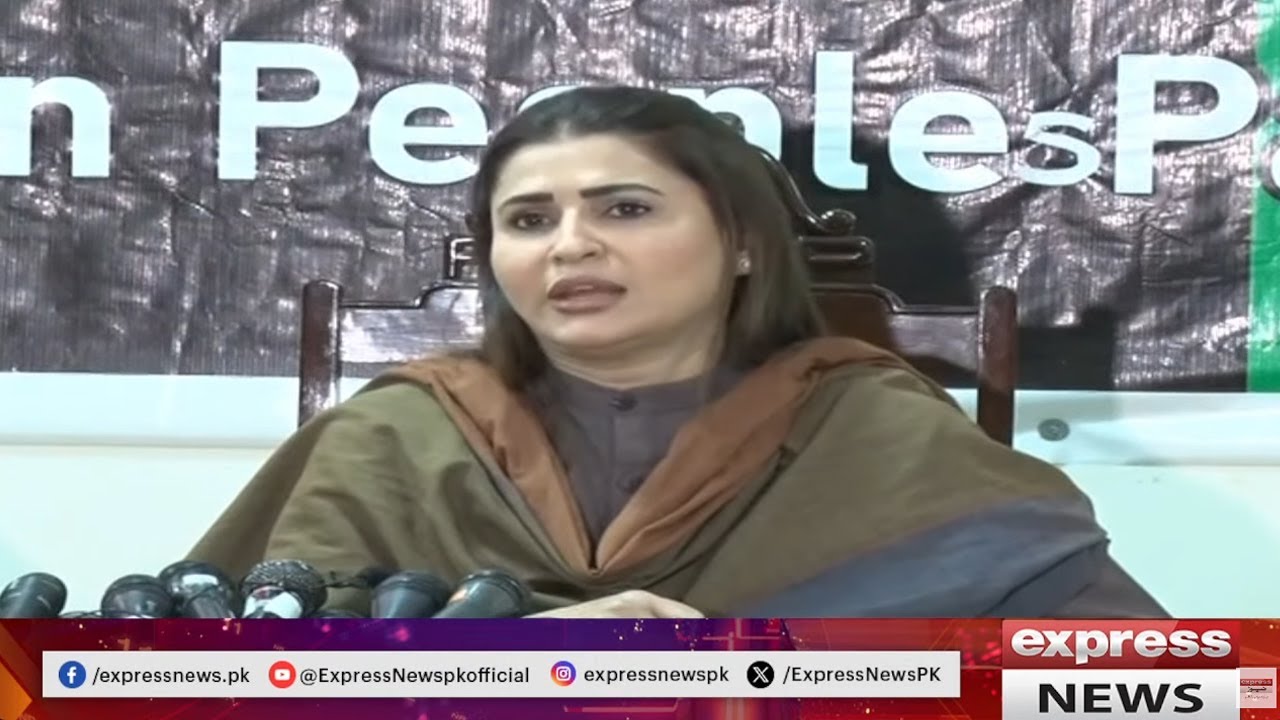 🔴 LIVE | PPP Leader Shazia Marri Important Press Conference | Pakistan ...