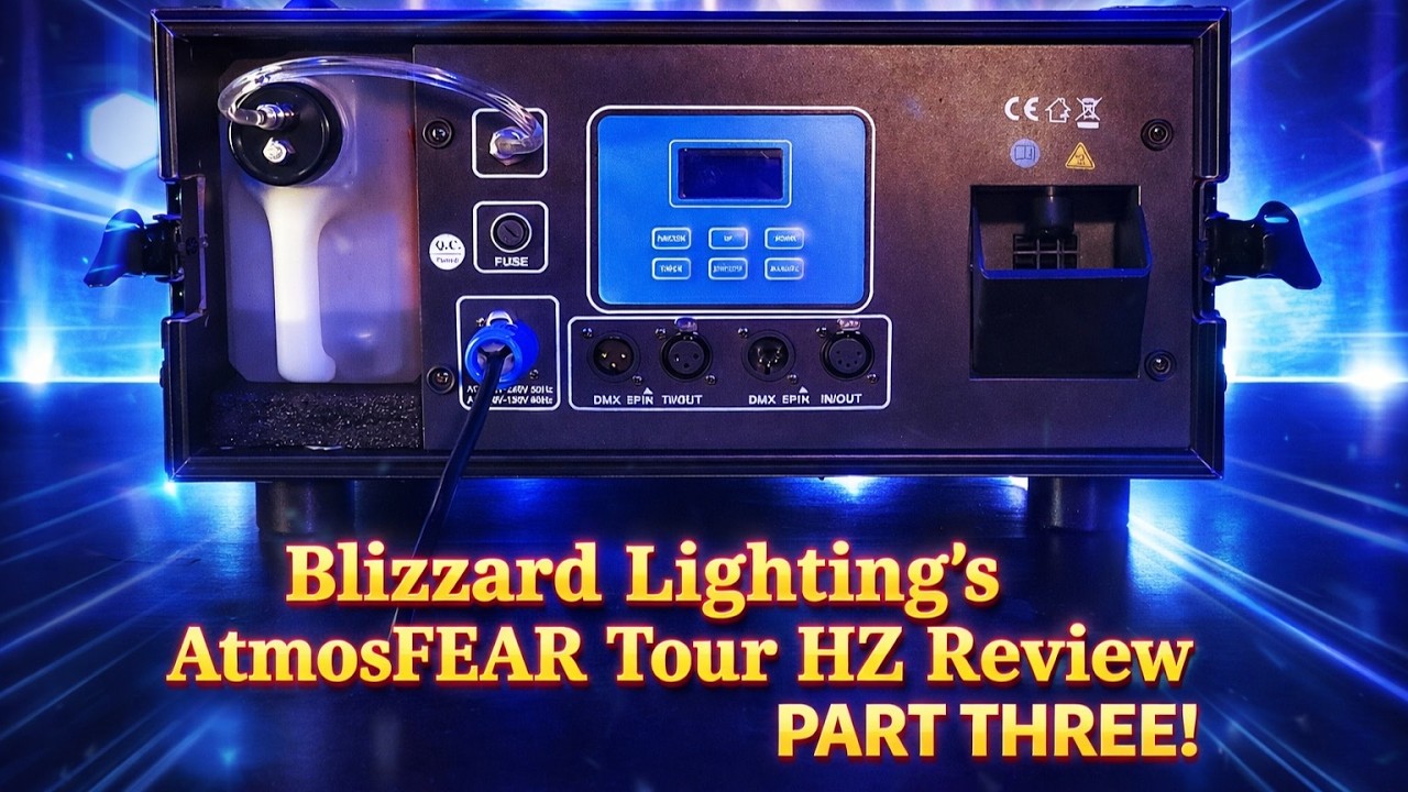 Blizzard AtmosFear Tour HZ Review: Concert Haze Machine or Hype Machine ...