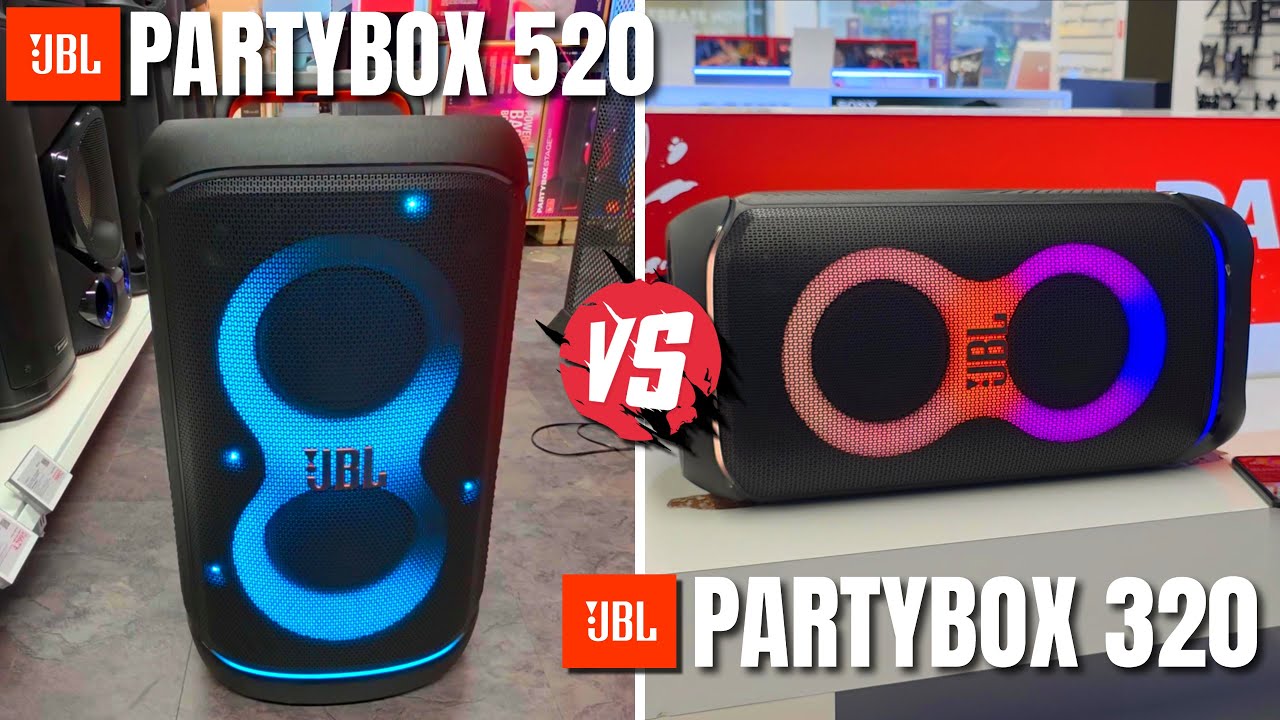 🔥NEW JBL Partybox 520 VS JBL Partybox STAGE 320 KILLER BASS TEST - YouTube