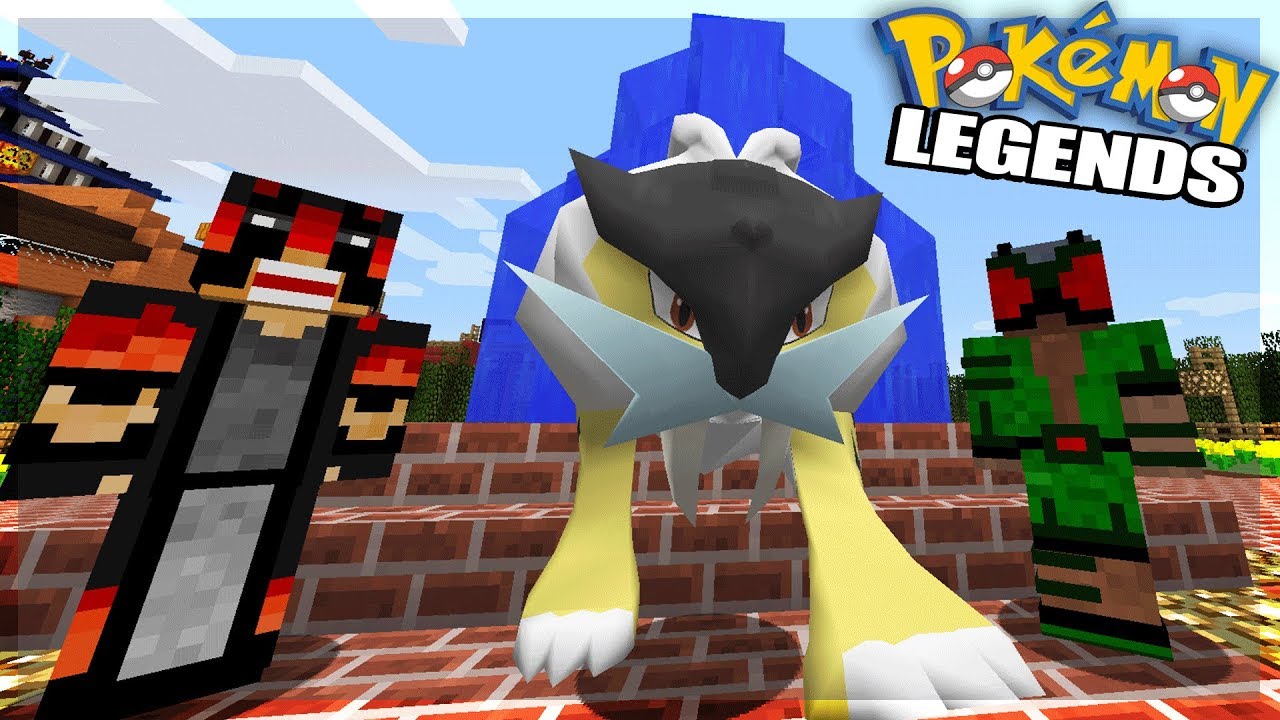 TEAM ROCKET TRAPS LEGENDARY RAIKOU ! Pokemon Legends Ep.13 ( Minecraft ...