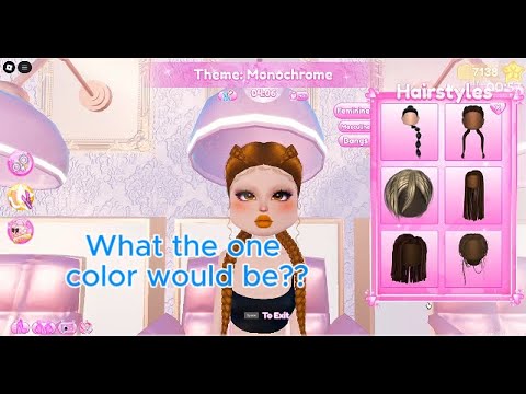 Monochrome theme in DTI. Monochrome in Dress To Impress on Roblox ...