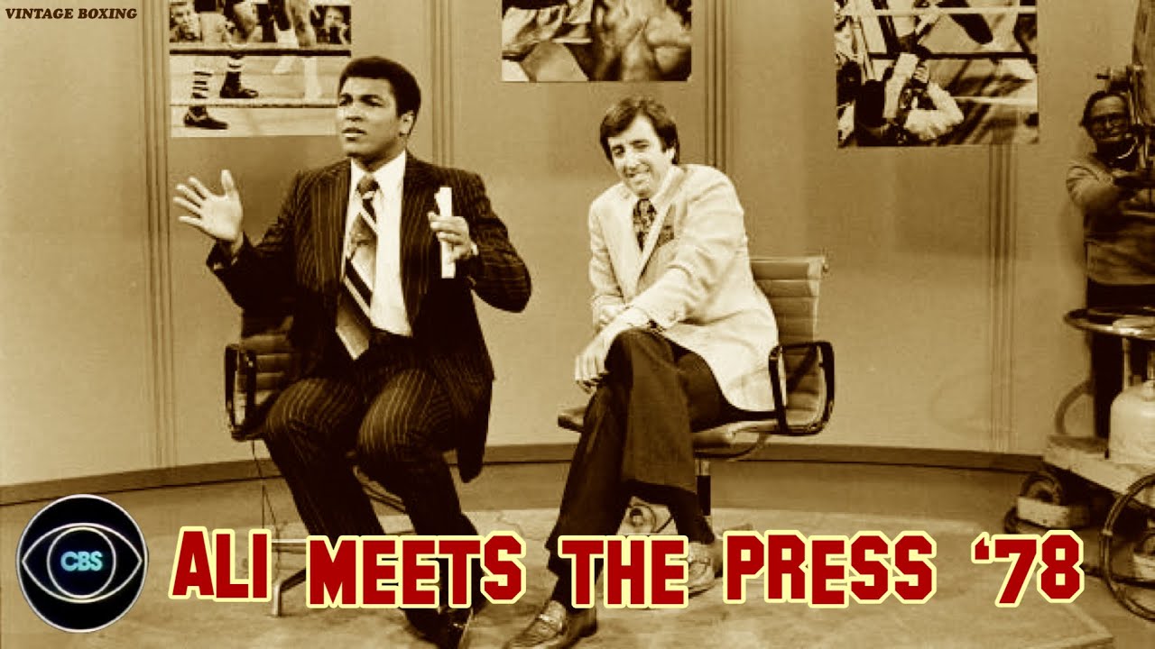 Muhammad Ali CBS TV Studio Press Conference 1978 1080p 60fps - YouTube