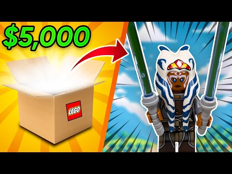 $5,000 LEGO Star Wars UNBOXING! (75+ Minifigures)
