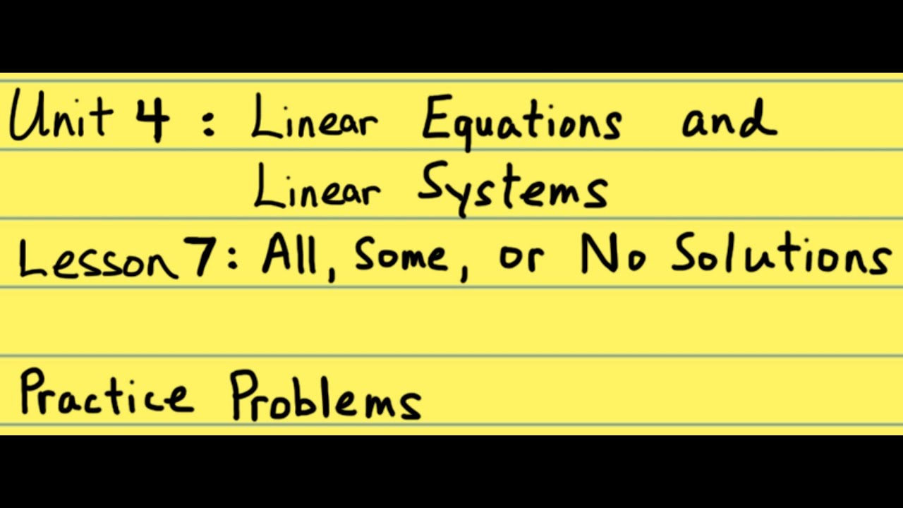 8th Grade Illustrative Mathematics: Gr. 8; U4; Lesson 7: Practice ...
