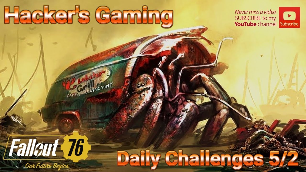 Fallout 76 - Daily Challenges 5/2 = fallout 76 Challenge, Fallout 76 ...