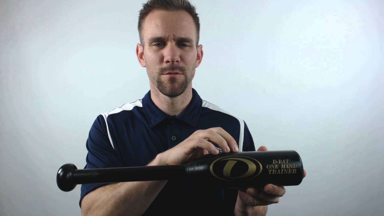 D-BAT One Hand Training Baseball Bat: OHT-S Small - YouTube