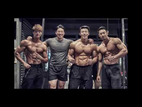Korean Group Photo Shoot and Work Out