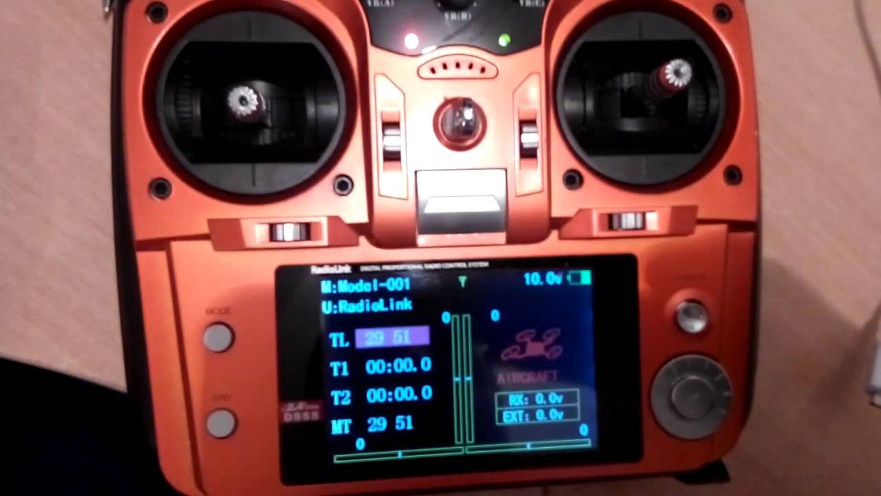 RADIOLINK AT10 CHANNEL REVERSE FOR THROTTLE CH 3 - YouTube
