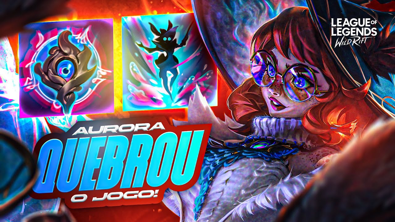 AURORA É O MAGO MAIS FORTE DO PATCH 6.2! TESTANDO A NOVA CAMPEÃ MUITO ...